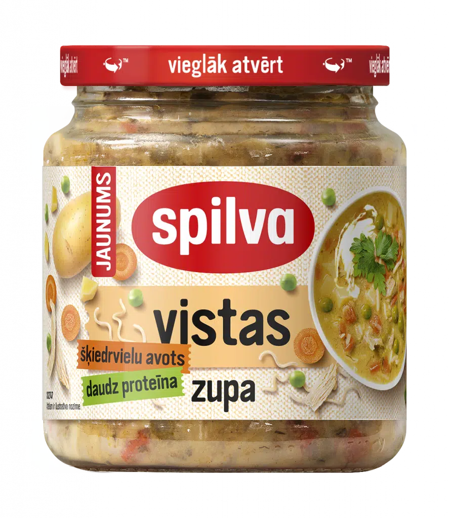Vistas zupa ar nūdelēm, 530g - SPILVA